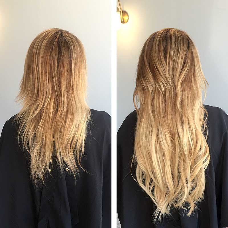 Hand Tied Hair Extensions by the Best Salon in Greenville SC | The ...